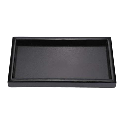 GEEKLLS Breakfast Tray Rectangle Shape Solid Wood Tea Coffee Snack Food Meals Serving Tray Plate Restaurant Trays Tea