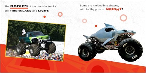 Go, Go, Monster Trucks!: A First Book of Trucks for Toddlers (Go, Go Books)