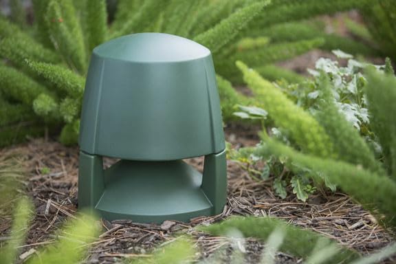 JBL Professional Control 88M Wired, Two-Way Coaxial, Mushroom Style Outdoor, Landscape, Architectural, Waterproof Speaker, 8-Inch, 360 Degree Sound. Sold Individually. Green