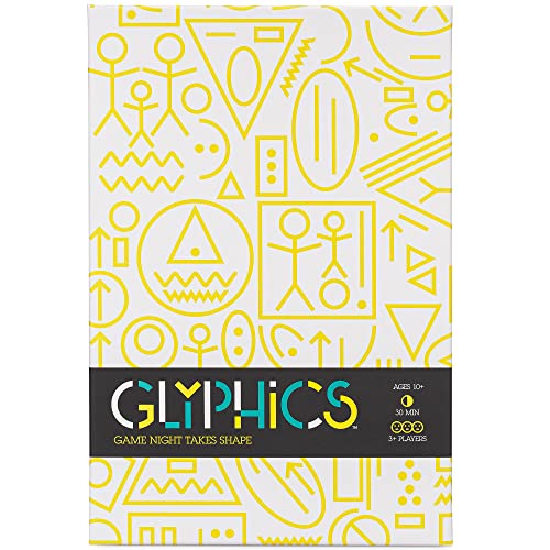 Big G Creative: Glyphics, Creative Party Game for Everybody, Charades Without Acting, Doodling Without Drawing, Unique Tabletop Experience, Different Each Time You Play, Easy to Learn, Ages 10 and up