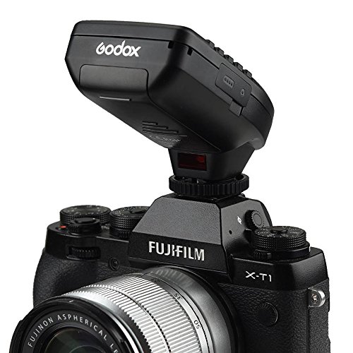 Godox Xpro-F for Fuji Fujifilm TTL Wireless Flash Trigger, 1/8000s HSS, TTL-Convert-Manual Function, Large Screen, 5 Dedicated Group Buttons, 11 Customizable Functions with Cleaning Kit