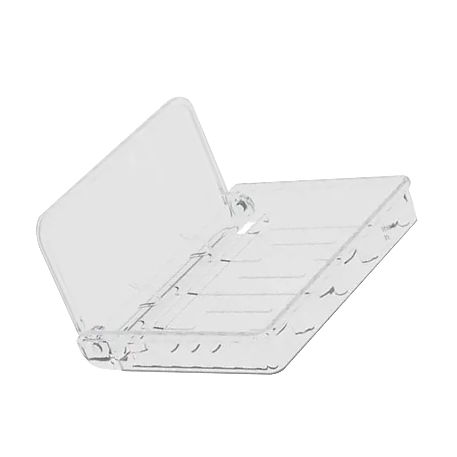 Clear Shelves for Wall - Foldable Clear Acrylic Shelf | -Free Sturdy Wall Shelf, Multifunctional Innovative Wall Shelf Organizer for Bathroom, Kitchen, Balcony, Toilet Paper