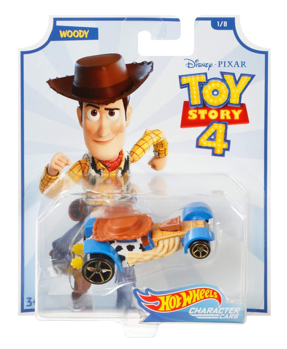 Hot Wheels Toy Story 4 Character Car Woody