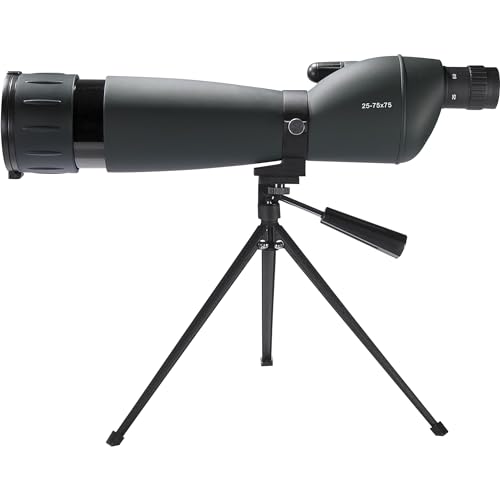 BARSKA 25-75x75 mm Colorado Spotting Scope , Black