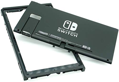 Back Faceplate Rear Bottom Cover Housing Shell Case Replacement for Nintend Switch Backplate (US Edition)