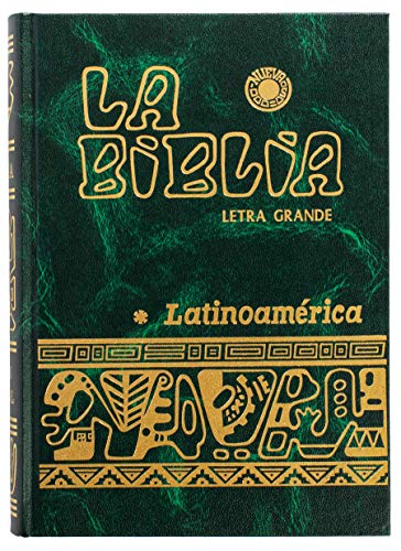 Biblia Catolica Latinoamericana Letra Grande Edicion Cartone, Easy Study Notes, with Bookmarks, Latin American Catholic Bible (Spanish Edition)(Letra Grande) (Assorted Color)