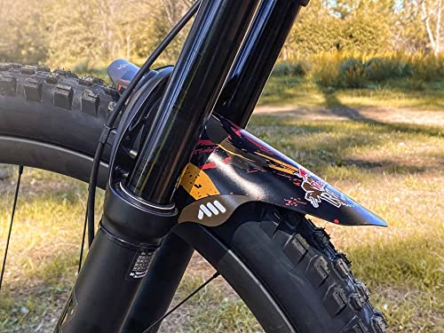 Bike Front Wheel Mudguard - Lightweight & Durable Protection - Universal Fit - Protect Against Mud, Water Spray and More