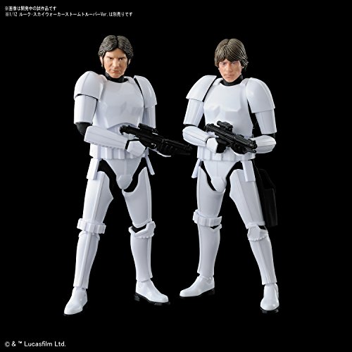 Bandai Hobby Star Wars 1/12 Plastic Model Han Solo Stormtrooper "Star Wars", White (BAN225743)