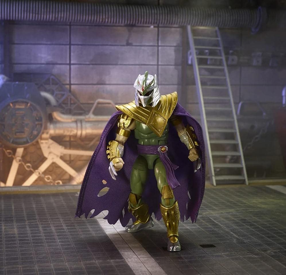 MMPR TMNT Power Rangers Lightning: Green Ranger Shredder Deluxe Action Figure