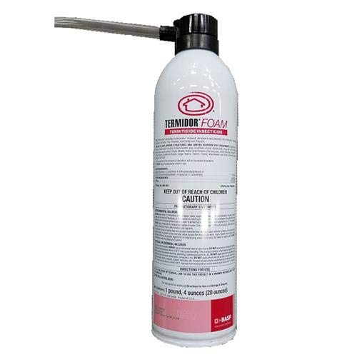 BASF 805571 Termidor Foam Termiticide/Insecticide & Spectracide Terminate Termite & Carpenter Ant Killer, Localized Control Termite Spray, Kills Wood-Destroying Insects, 1.33 Gallon (RTU Spray)
