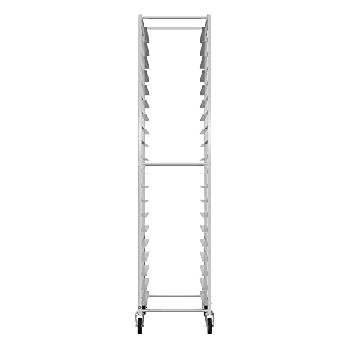 Krollen Industrial 20 Pan Aluminum Steam Table Pan Rack - Unassembled