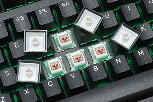 DROP Signature Series Mechanical Keyboard - Tenkeyless TKL (87 Key), Doubleshot Cherry Keycaps, Tactile Holy Panda Switches, Hot-Swap, Backlit RGB LED, USB-C, Aluminum Frame (Classic Midnight)