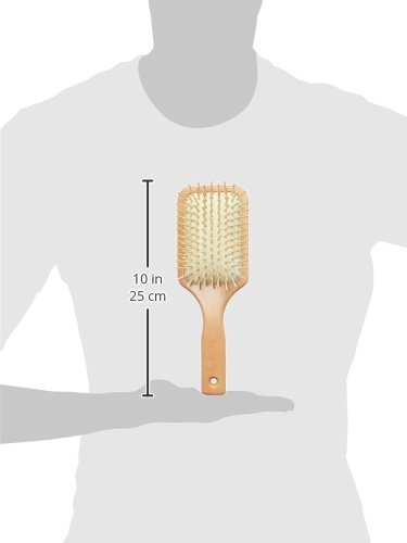 Mars Professional Mane and Tail Wood Pin Brush for Horses, Wooden Pins, Wooden Handle, Made in Germany