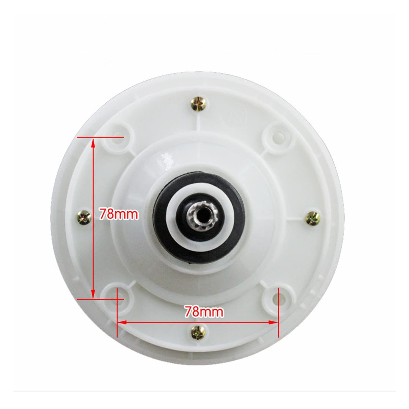 NieKe Washing Machine Repair Parts10 Teeth Shaft Height 35mm ,Compatible for Washing Machine Reducer Gearbox Motor Reducer Clutch Household