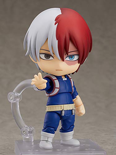Good Smile My Hero Academia: Shoto Todoroki (Hero's Edition) Nendoroid Action Figure, Multicolor