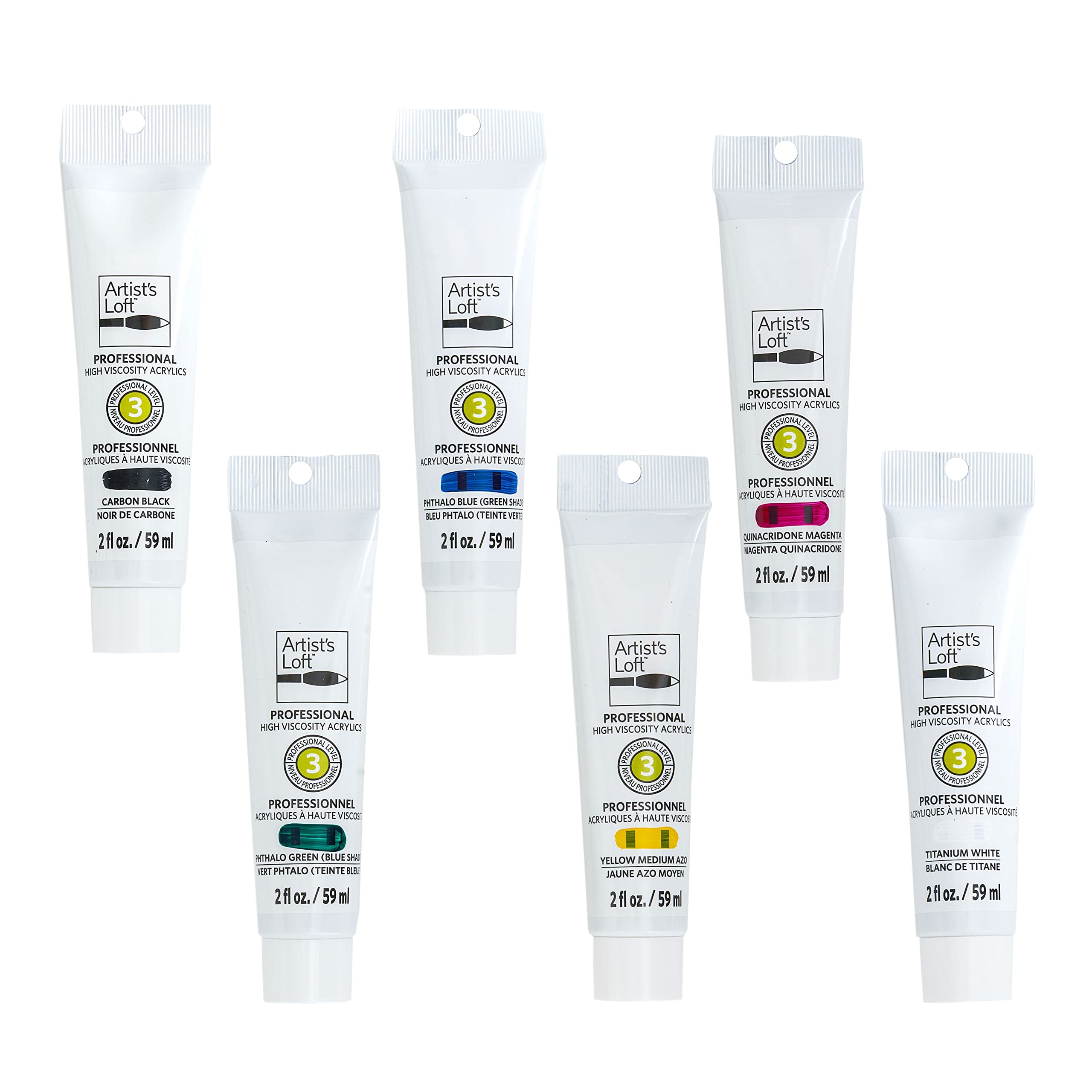 Artists Loft Professional Acrylic Paint Mixing Set, 6ct.