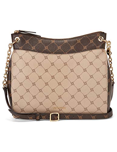 Nine West womens Crossbody,Logo Multi,Large