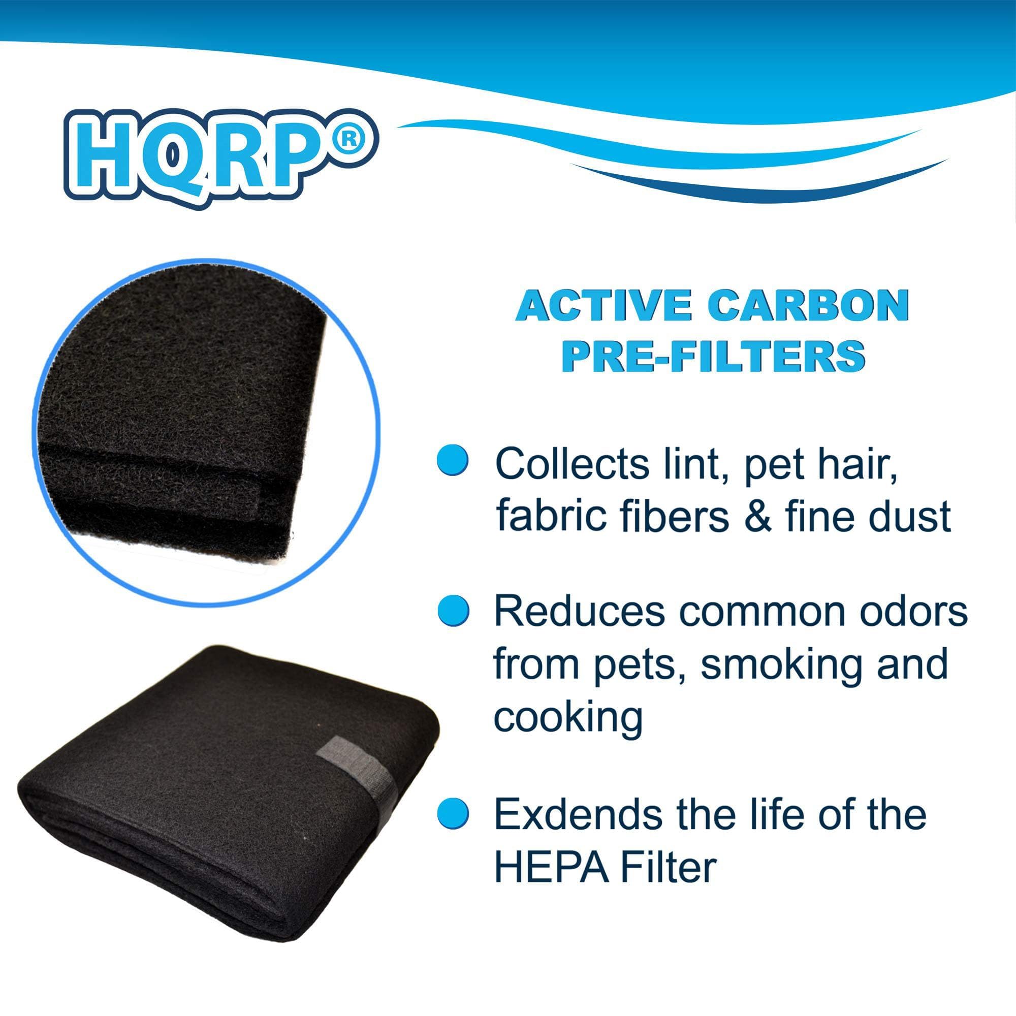 HQRP Odor-Reducing Pre-Filter compatible with Kenmore/Sears 83155, 83120 Replacement