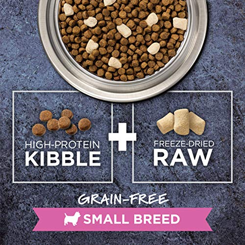 Instinct Raw Boost Small Breed Grain Free Recipe with Real Chicken Natural Dry Dog Food, Bag, 10 Pound (Pack of 1)