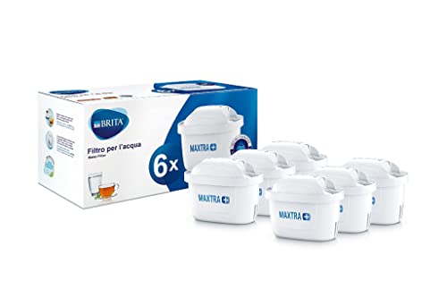 BRITA MAXTRA+ Water Filter Cartridges - Pack of 6 (EU Version)