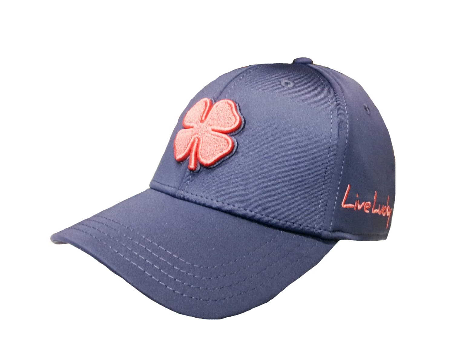 Black Clover Premium Clover 108 S/M Navy Hat with Desert Rose HD Clover Patch