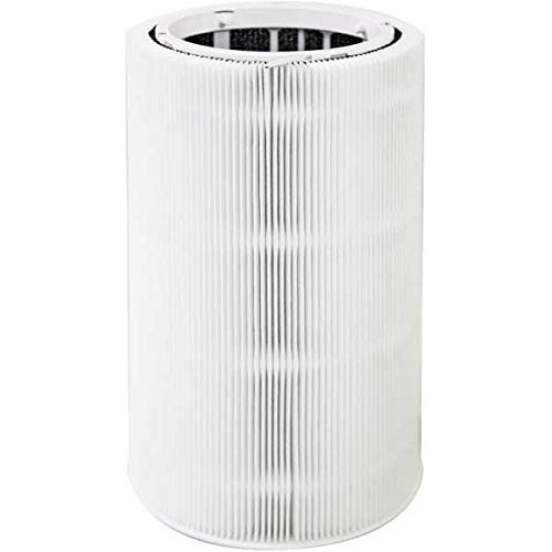 Nispira Premium Foldable HEPA Particle and Activated Carbon Filter Replacement Compatible with Blueair Blue Pure 411, 411+ & MINI Air Purifiers. Compared to Part F411PACF102174. 4 Packs