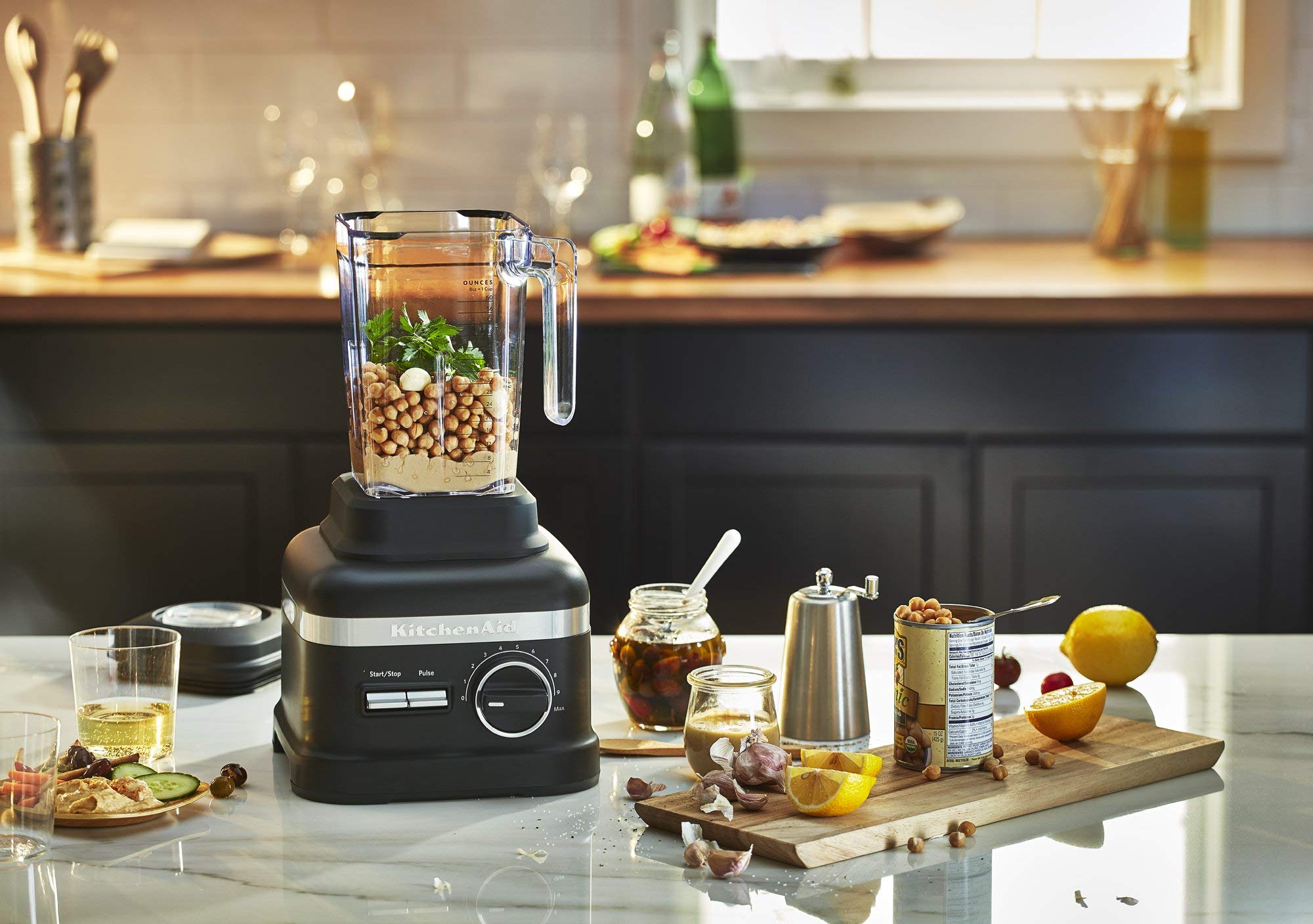 KitchenAid High Performance Series Blender KSB6060BM, One Size, Matte Black (Renewed)