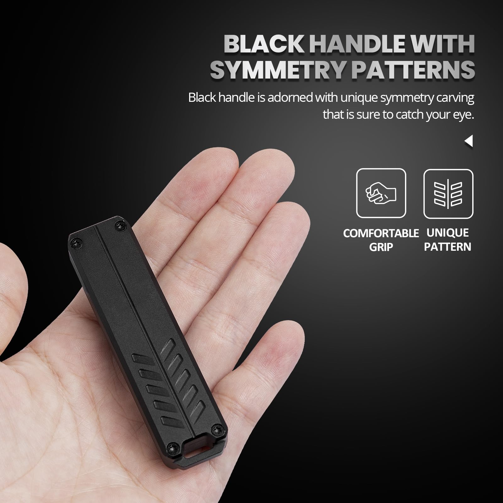 coldown Utility Knife, Pocket Knife with Clip, Box Cutter Knives, EDC Knife, Scalpel Knife, 10 Extra Carbon Steel Replacement Blades #23, Great EDC Gadget Gift for Men Women