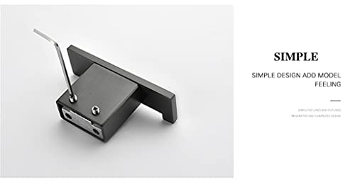 EYHLKM Gray Towel Hook Coat Hat Door Hook Hanger Wall Hook Retro Home Deco Robe Hooks Stainless Steel Bathroom Accessories