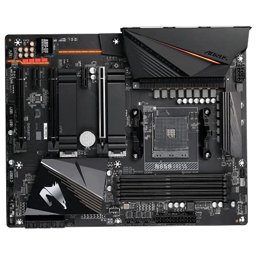 GIGABYTE B550 AORUS PRO V2 (AMD Ryzen 5000/ B550/ ATX/ PCIe4.0/ DDR4/ Realtek ALC1220-VB/ Front & Rear USB Type-C/ RGB Fusion 2.0/ Dual M.2 Thermal Guard/ Gaming Motherboard)