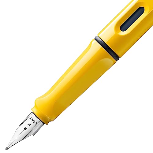 Lamy Safari Fountain Pen, Yellow Fine Nib (L18F)