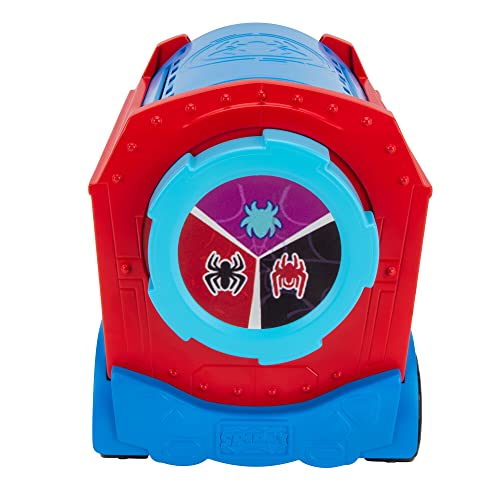 Marvel Spidey and His Amazing Friends Web Spinning Hauler - 8-Inch 3-in-1 Transforming Vehicle - Toys Featuring Your Friendly Neighborhood Spideys