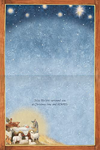 LANG Forever Classic Christmas Cards by Susan Winget, 12 Cards with 13 Envelopes and Beautiful Classic Artwork, Perfect for Sending Traditional Holiday Greetings, 4.25" x 6" (2004033)