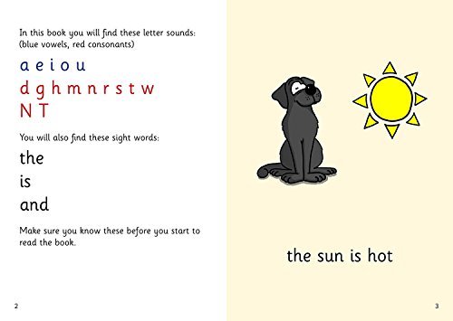 Pack of 5 Phonics Readers Set 1 _ Simple Phonics Books to allow a child to gain confidence at their own pace