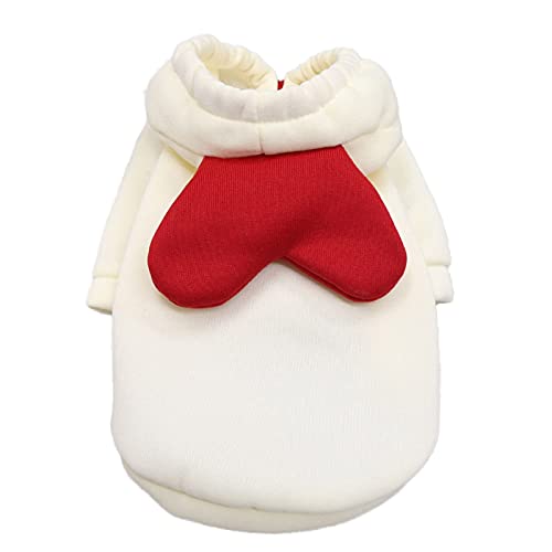 Dog Clothes Large Girl Medium-Sized Cats Dogs Two-Legged Love and Velvet Sweater Dogs Pet Clothes