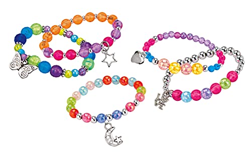 Shimmer 'n Sparkle Charm & Bead Bracelet Maker by CRA-Z-Art β DIY Beaded Charm Friendship Bracelet Making Kit