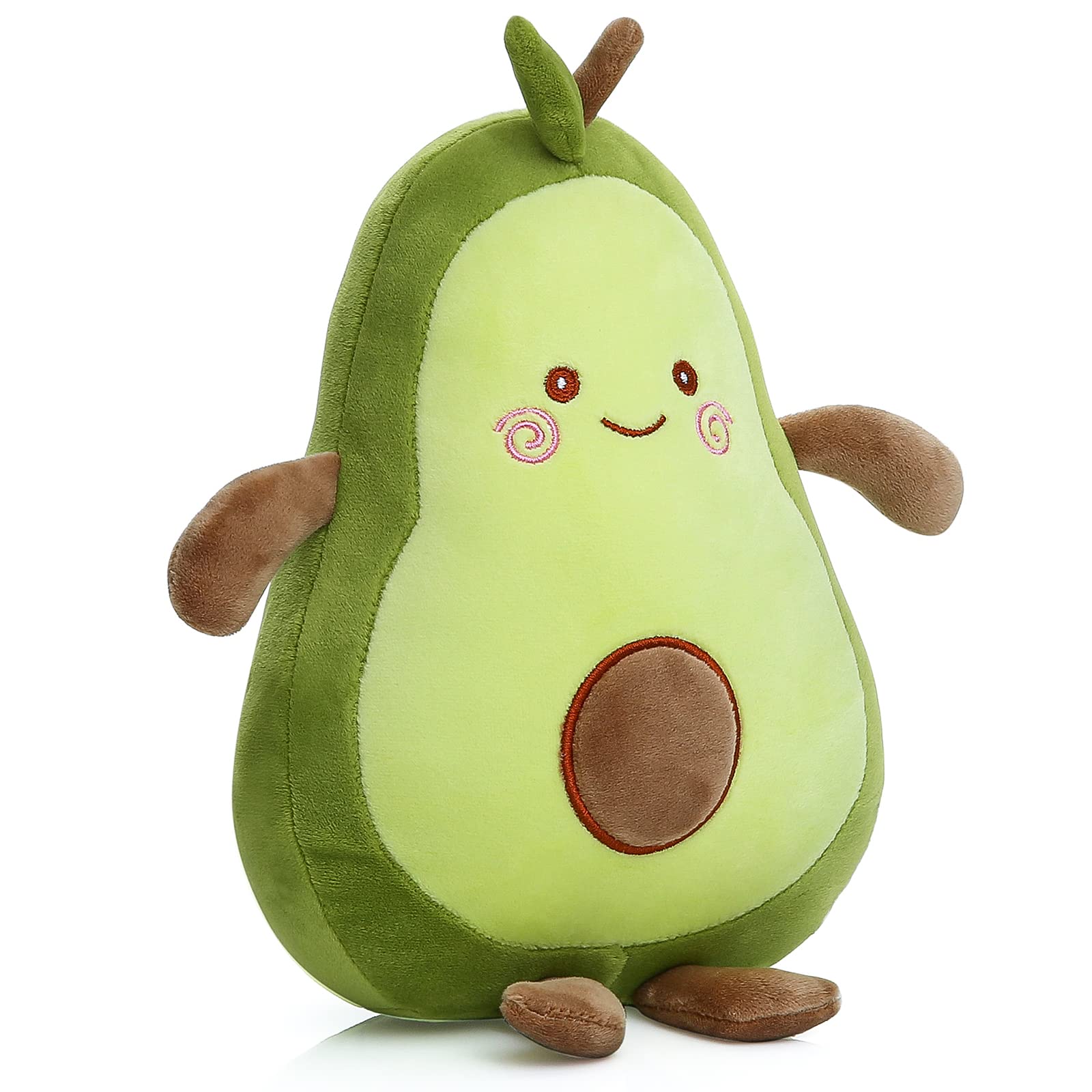 Niuniu Daddy 9.4in Stuffed Boba Plushies Squishy Bubble Tea Plush Toy Pillow Cute Milk Tea Plushie Adorable Cuddle Pillow Food Toy for Baby/Kids/Toddler Great Gift for Birthday/Christmas