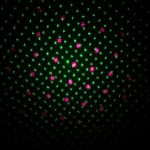 ELEOPTION Christmas Projector Light Indoor Outdoor, Moving Star Starry Light Show Projector Led for Home Halloween Christmas Party Wedding Landscape Garden Tree (Starry Red&Green)