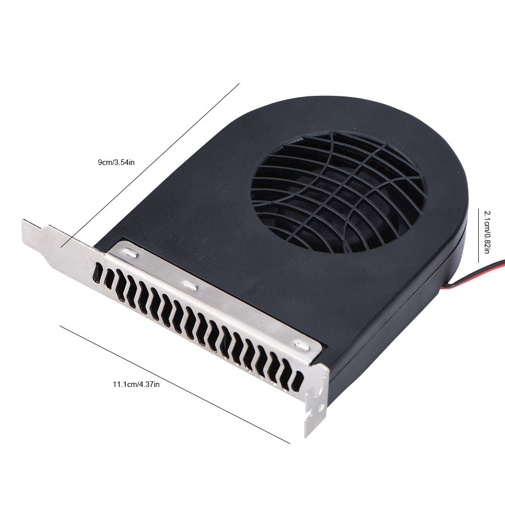 Bewinner Cooling Fan for Cooling Video Cards Mini System PCI Slot Blower CPU Case DC Cooling Fan New Cooling Fans PCI for Computer