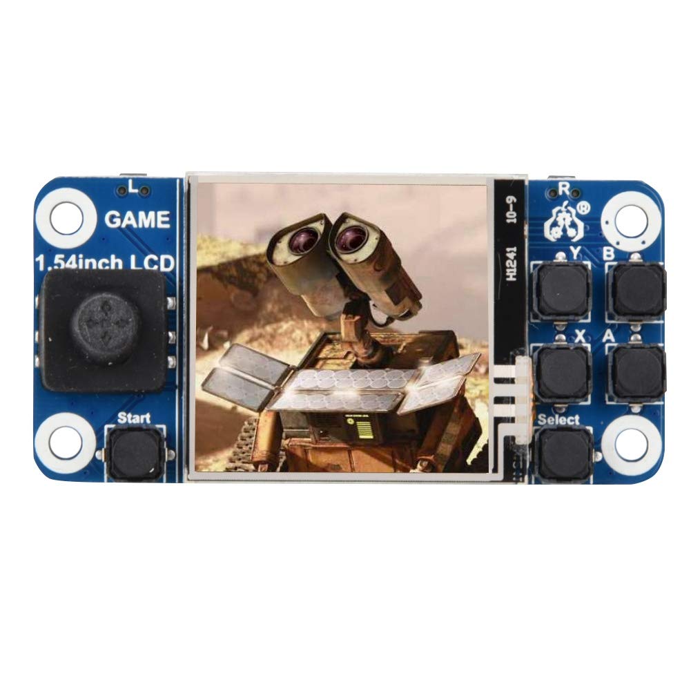 Bewinner Mini Game Console 1.54in LCD Display Touch Screen for Raspberry Pi,Provide Raspbian and Retropie System Images and Drivers,Good Gifts for Kids to Adult.