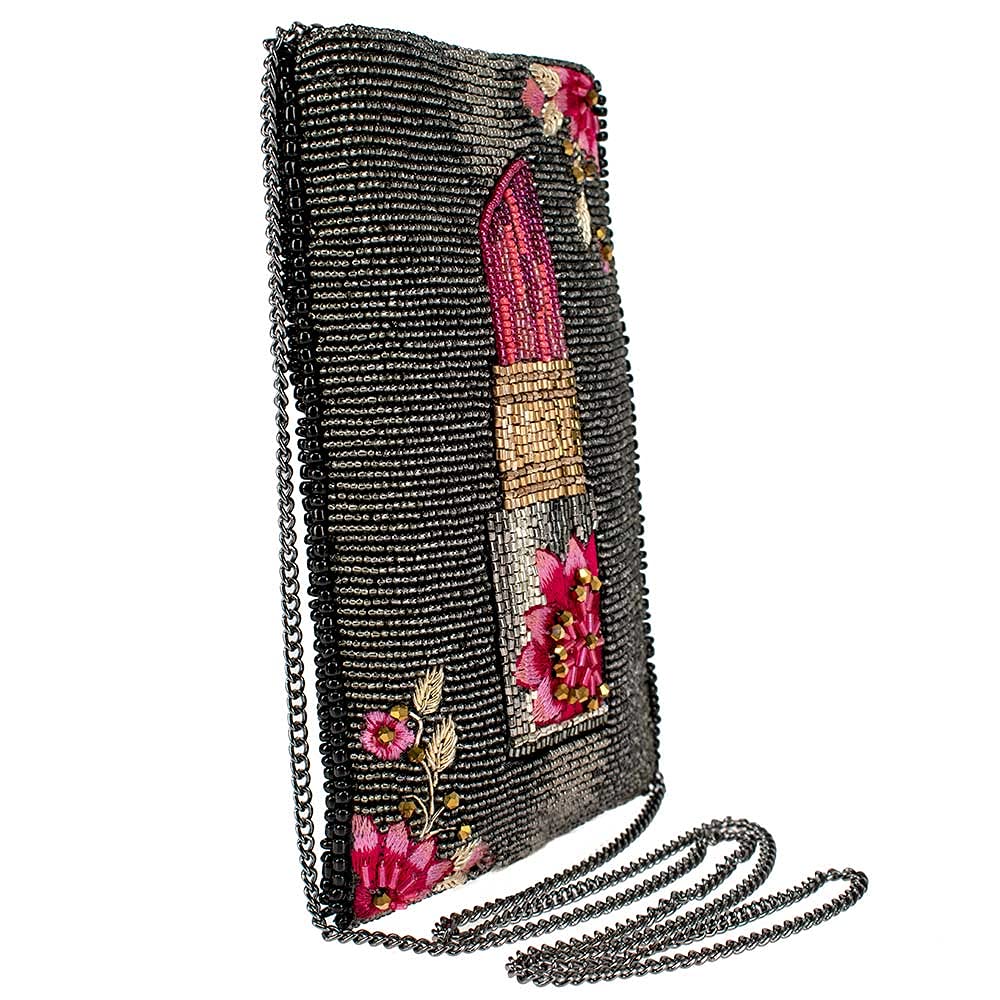 Mary Frances womens Glammed Up Crossbody Phone Sling Bag, Multi, Small US