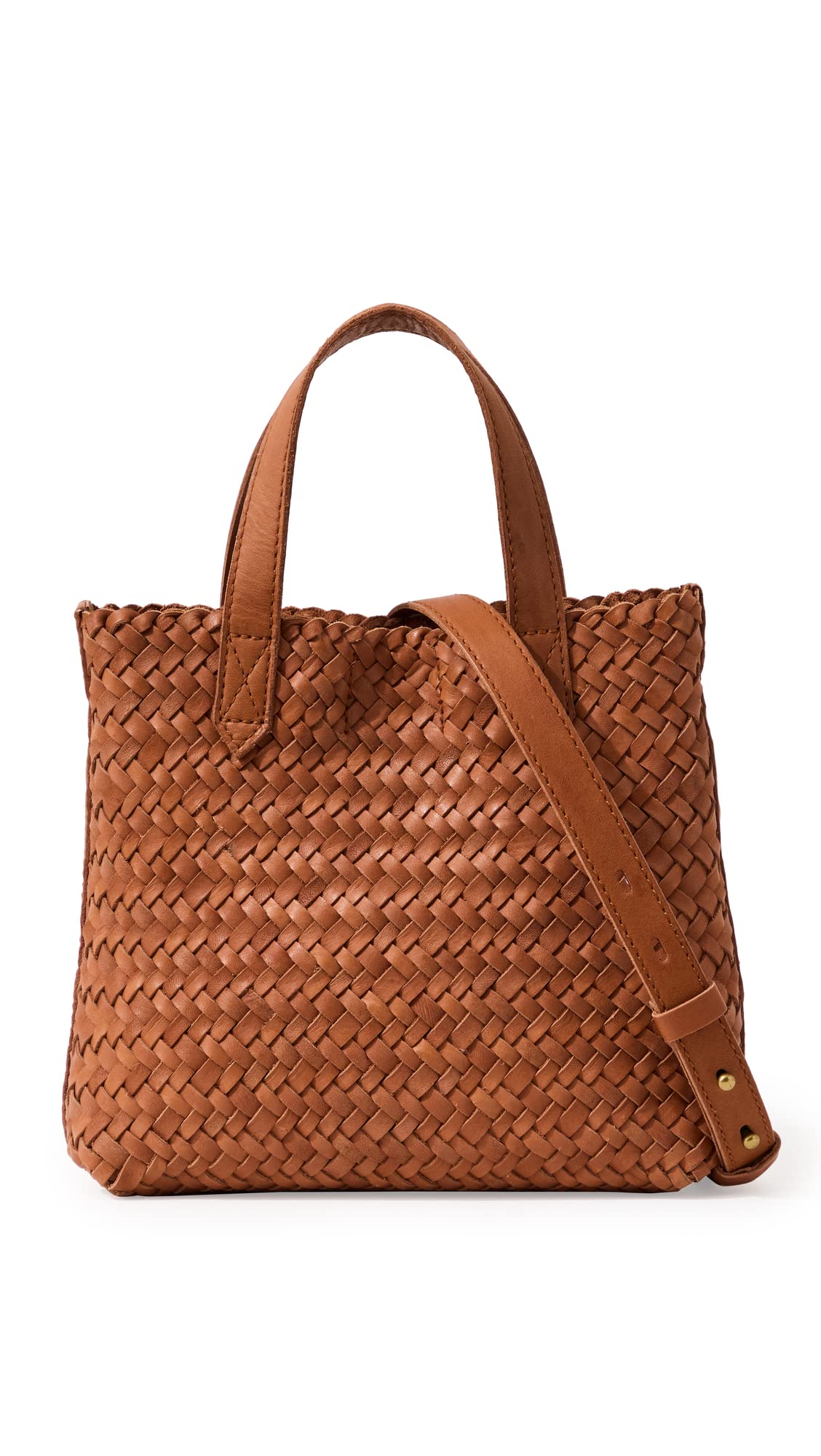 Madewell Women's The Small Transport Crossbody, Burnished Caramel, Brown, One Size