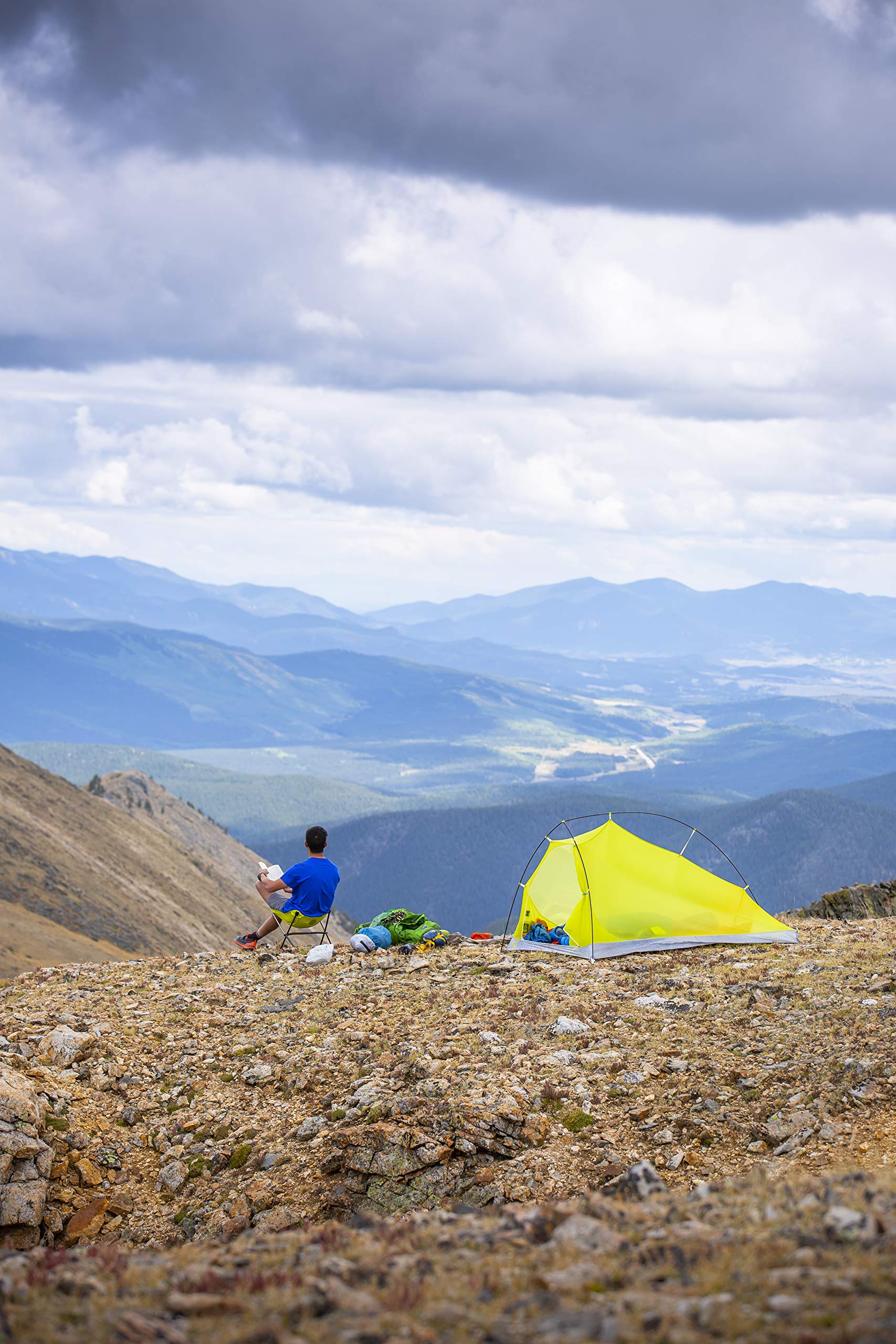 Big Agnes Fly Creek HV Carbon Backpacking Tent (with Dyneema), 1 Person