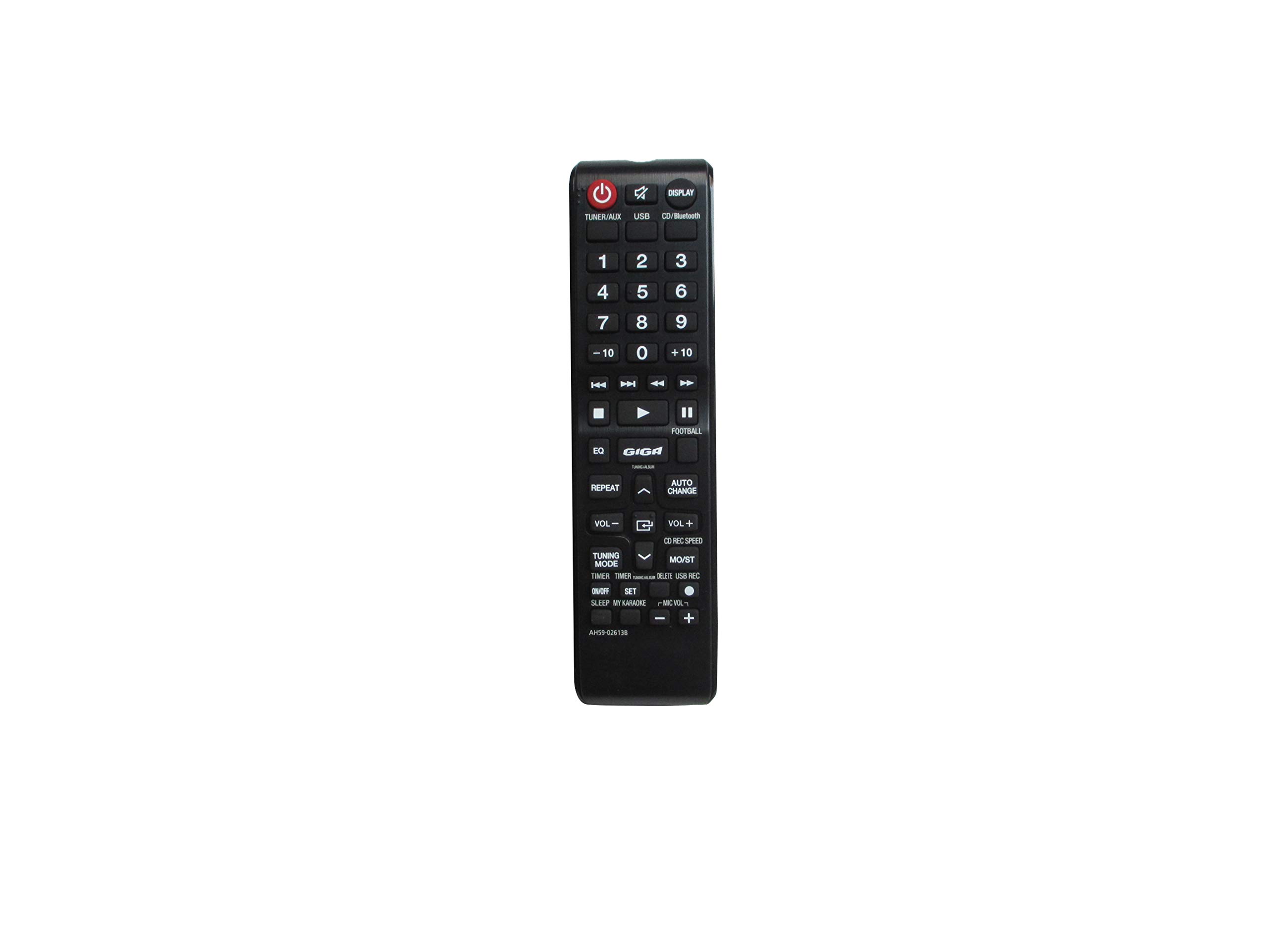 HCDZ Replacement Remote Control for Samsung AH59-02613E MX-H630 MX-H630/ZA MX-H730 MX-H730/ZA Giga Sound Audio Stereo System