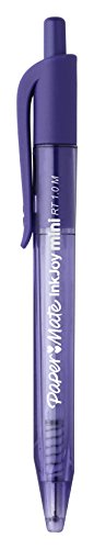 Paper Mate InkJoy Mini Retractable Ballpoint Pens, Medium Point, Assorted, 10 Pack (1951383)