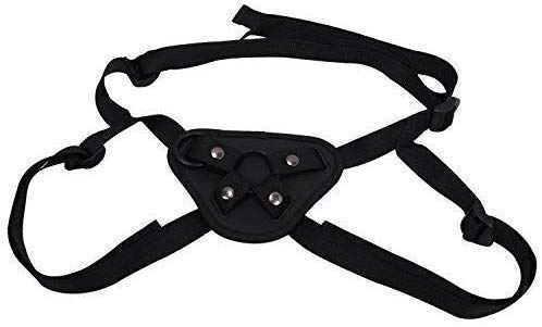 Black Adjustable Belt Harness Pants Strapless Underpants for Men Women Couples Unisex Briefs