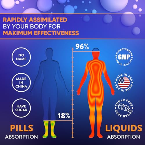 BIOTEQUELAB Night Time Weight Loss Diet Drops - Appetite Control, Fat Burner, Metabolism Booster - Apple Cider Vinegar - Cinnamon - Cayenne Pepper