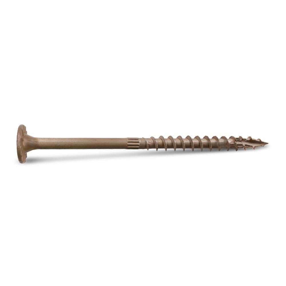 Simpson Strong-Tie SDWS22500DB-R50 Strong-Drive SDWS Timber Screw (Exterior Grade) — 0.220 in. x 5 in. T40, Tan (50-Qty)