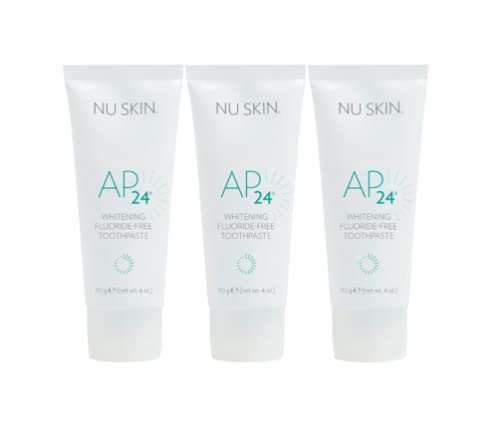 Nu Skin AP 24 Whitening Fluoride-Free Toothpaste (3 Pack)