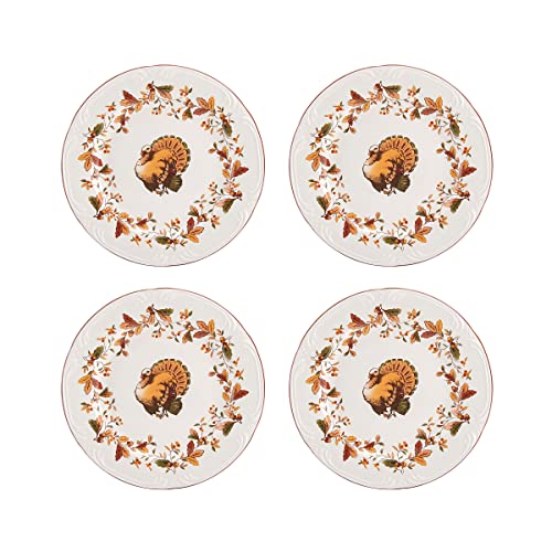 Pfaltzgraff Autumn Berry 16 Piece Dinnerware Set, Service for 4, Multi Colored